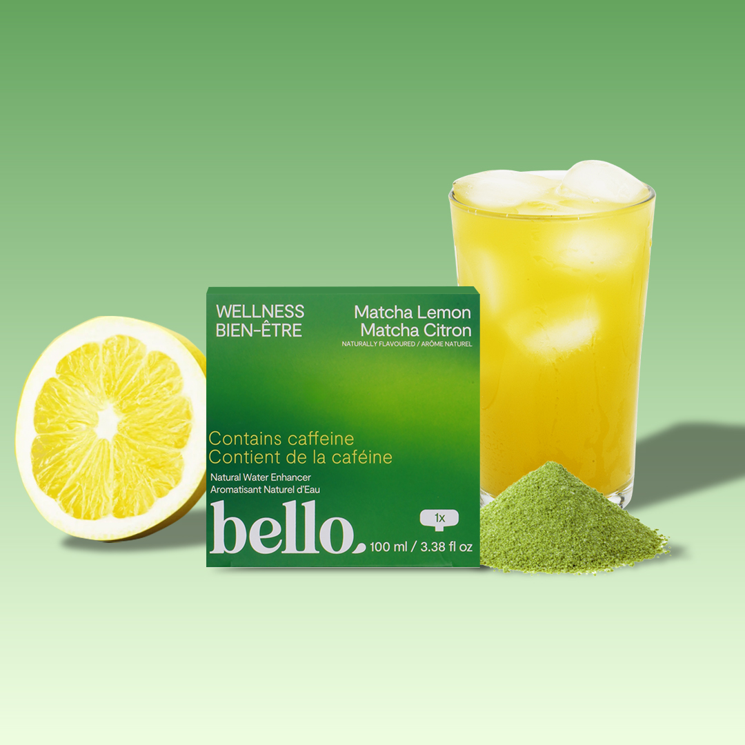 Bello™ Matcha Lemon Capsule: Energize Your Day with Antioxidant-Rich ...